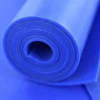 Blue silicone sheet, detectable blue silicone sheet