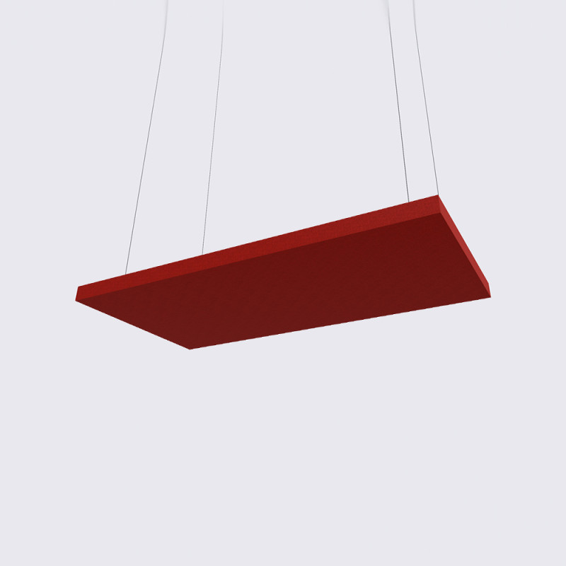 Acoustic Panel for Ceiling and Wall Rectangle, Rectangular