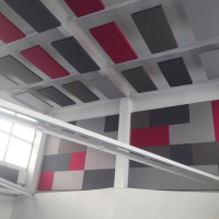 Acoustic Panel for Ceiling and Wall Rectangle, Rectangular